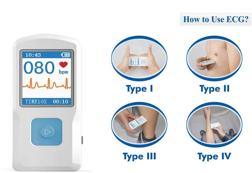 Advanced Portable ECG Monitor for Heart Health – MEDASIA HEALTHCARE