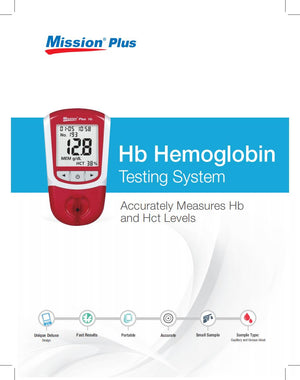 Portable Hemoglobin Meter: Mission® Hemoglobin Plus Hb – MEDASIA HEALTHCARE