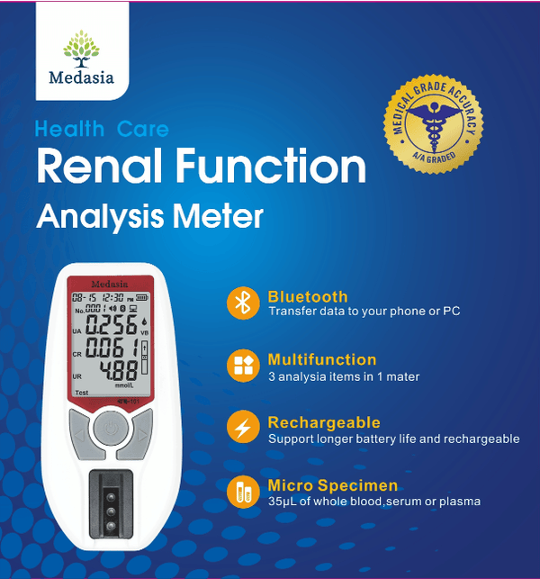 Multifunction Kidney Function Meter – MEDASIA HEALTHCARE
