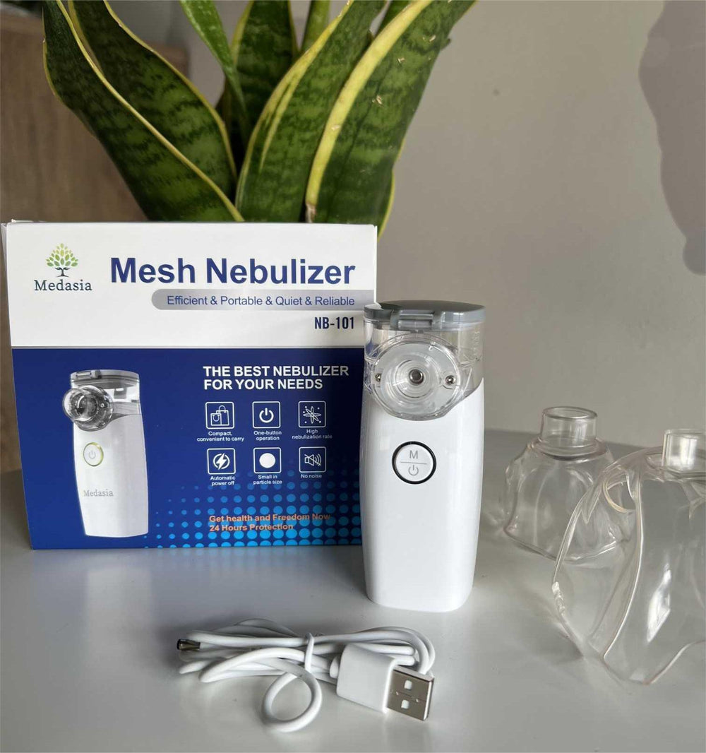 Rechargeable Portable Mesh Nebulizer – MEDASIA HEALTHCARE